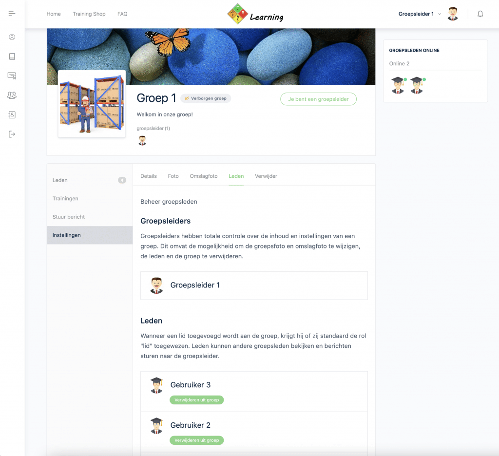 Info Groups - DG-Learning - Gevaarlijke Stoffen Cursus Online